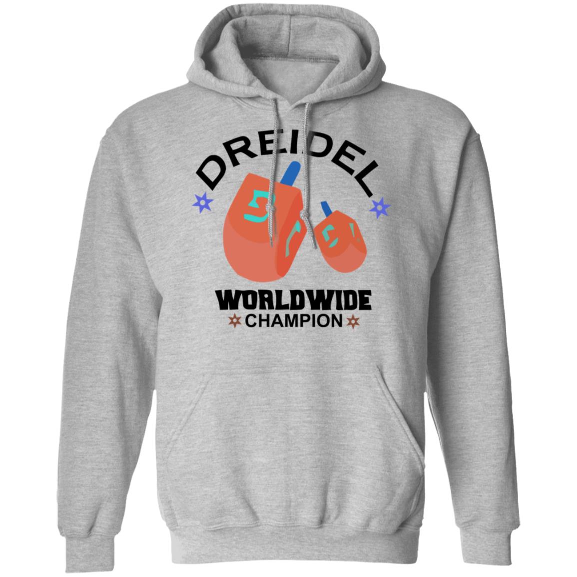 Dreidel Worldwide Champion Cute Hanukkah White T-Shirt - Briotee