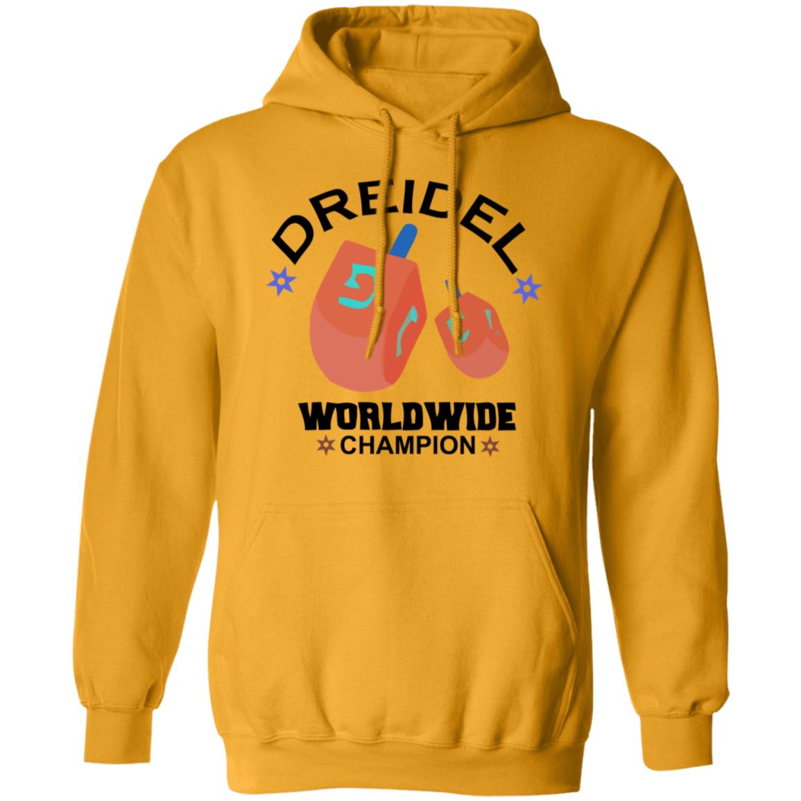 Dreidel Worldwide Champion Cute Hanukkah White T-Shirt - Briotee