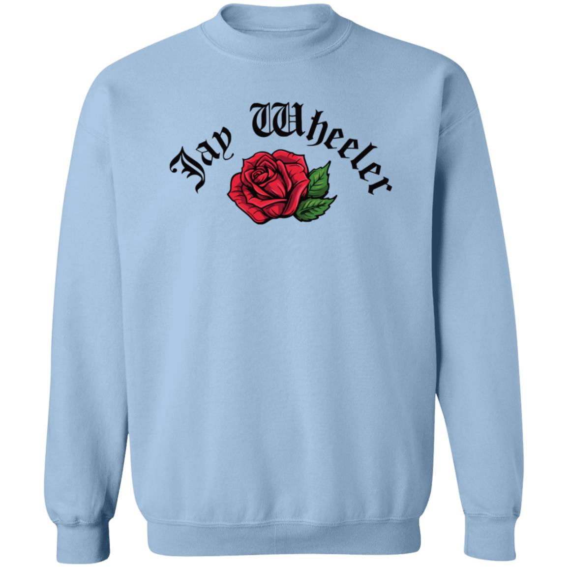 Jay Wheeler Merch Jay Wheeler Old English Rose White Tee Shirt - Briotee
