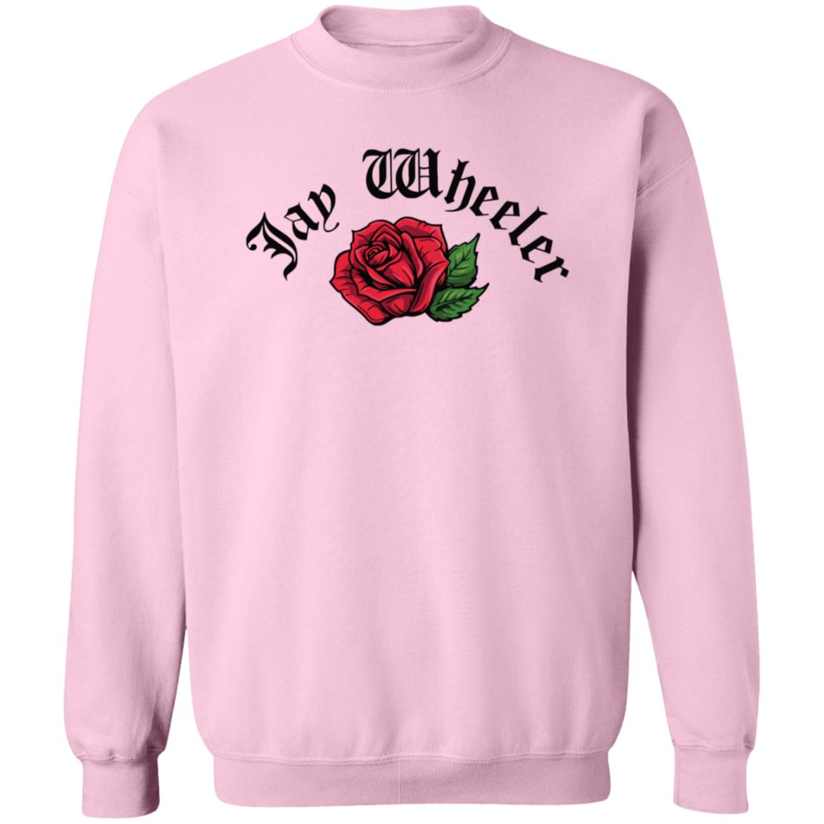 Jay Wheeler Merch Jay Wheeler Old English Rose White Tee Shirt - Briotee
